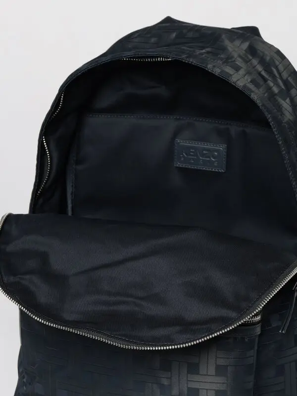 Kenzo Mura Jacquard Polyester Backpack