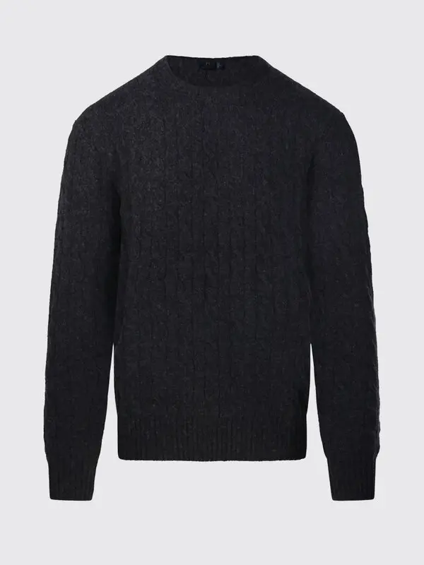 Polo Ralph Lauren Wool And Cashmere Crewneck Sweater With Embroidered Pony - Grey 1