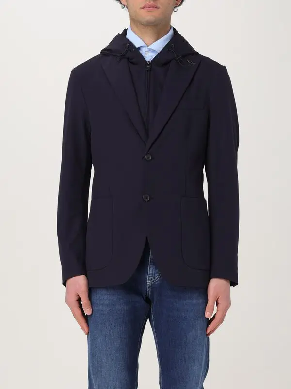 Paul & Shark Tailored Jacket With Detachable Hood