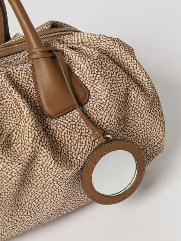 Borbonese Vis A Vis Bag In Op Print Nylon