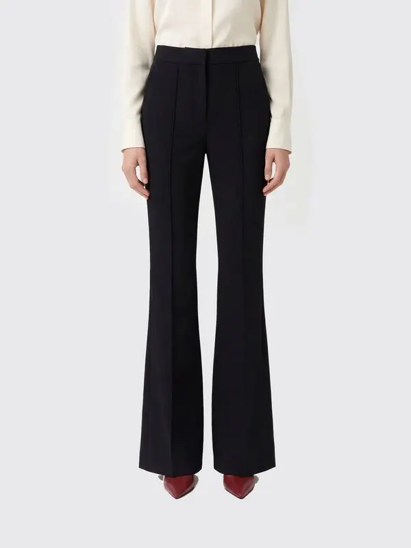JIL SANDER Wool Flared Trousers