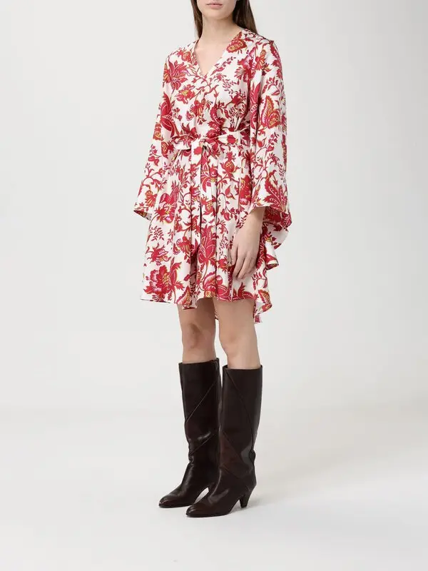 Etro Silk Paisley Motif Mini Dress