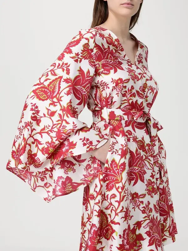 Etro Silk Paisley Motif Mini Dress