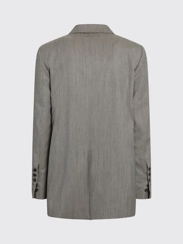 Rick Owens Peak Lapel Single-breasted Wool Blazer