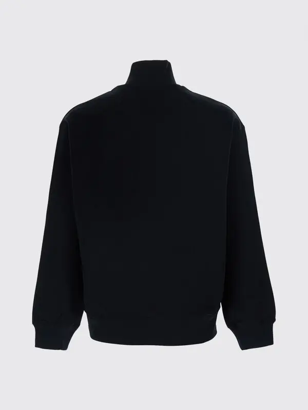 Maison Kitsuné Half-zip Sweatshirt With Logo
