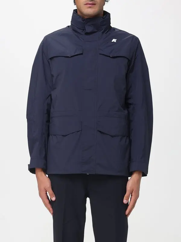 K-WAY Stretch Nylon Jersey Jacket - Blue