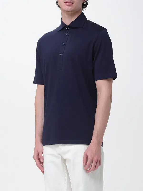 Brunello Cucinelli Polo Shirt Colour - Cobalt