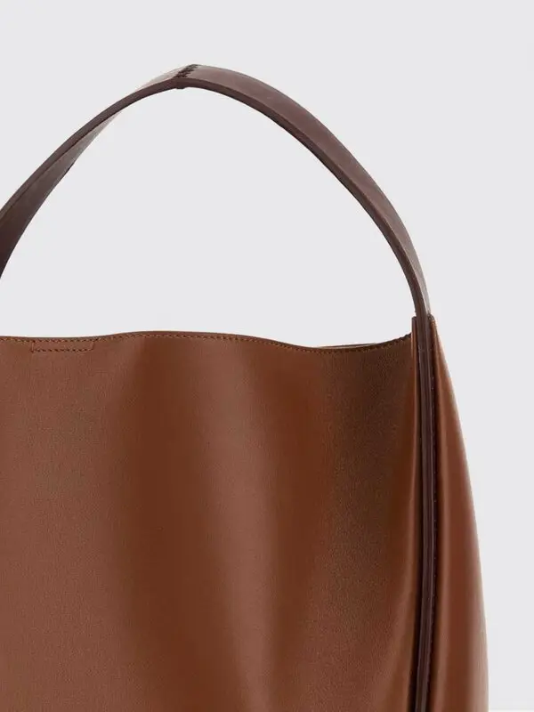 JIL SANDER Pivot Leather Bag - Camel