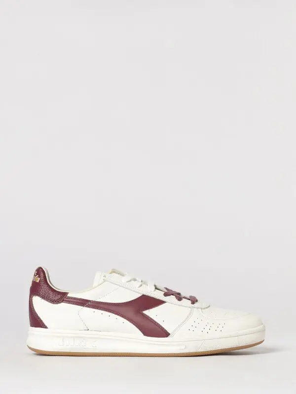 DIADORA B.elite Dominio Grained Leather Sneakers - Violet