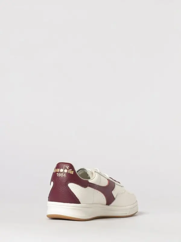 DIADORA B.elite Dominio Grained Leather Sneakers - Violet