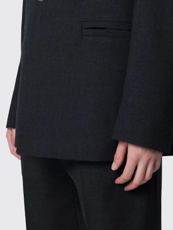 NAMACHEKO Single-breasted Peak Lapel Blazer In Pure Wool