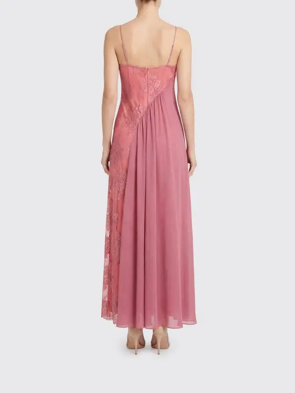 ANIYE BY Long Lace And Jersey Slip Dress