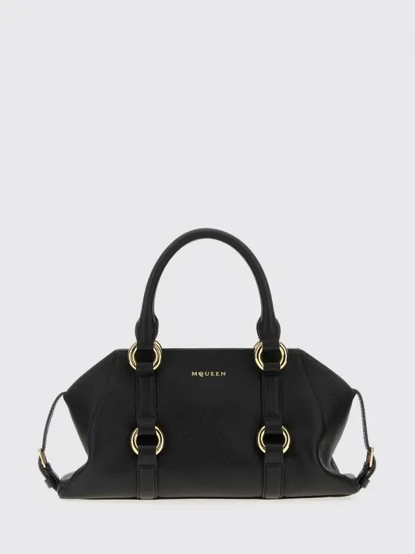 Alexander McQueen Farringdon Leather Bag - Black