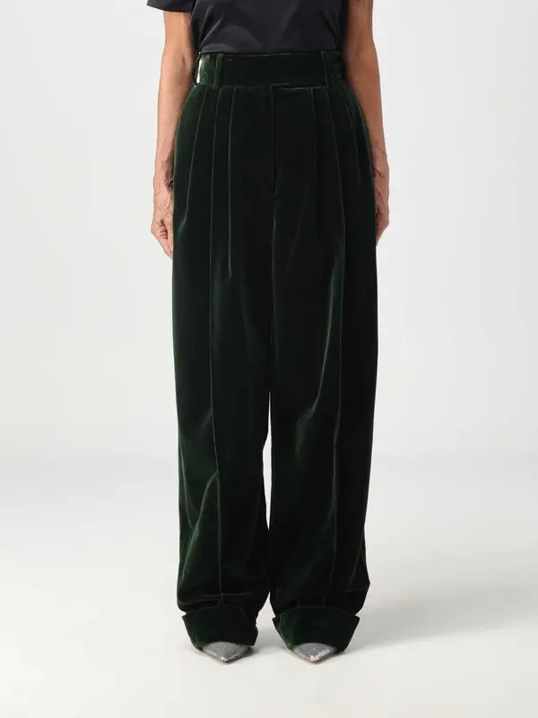 Alexandre Vauthier Velvet Trousers