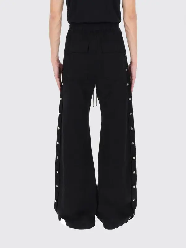 Rick Owens Cotton Wide Leg Trousers