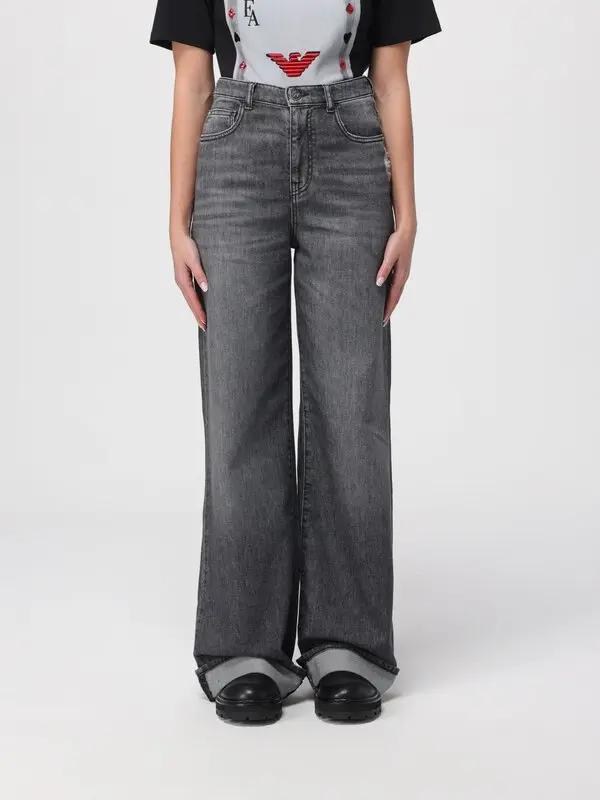 Emporio Armani Wide Leg Jeans