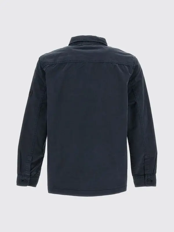 Barbour Cotton Shirt Jacket - Blue