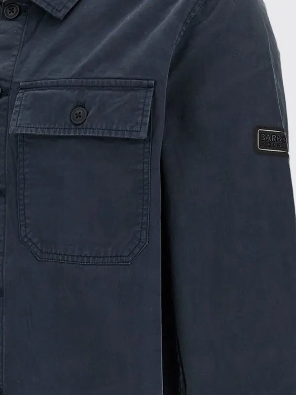 Barbour Cotton Shirt Jacket - Blue