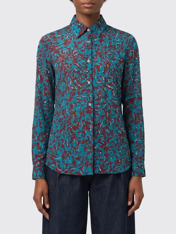 Dries Van Noten Viscose Shirt With Sequins
