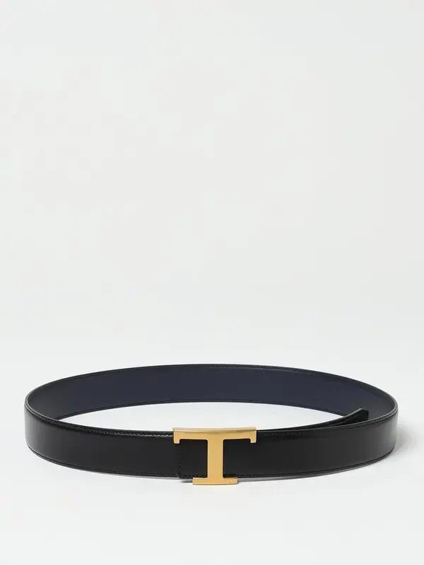 TOD'S T Buckle Belt - Blue