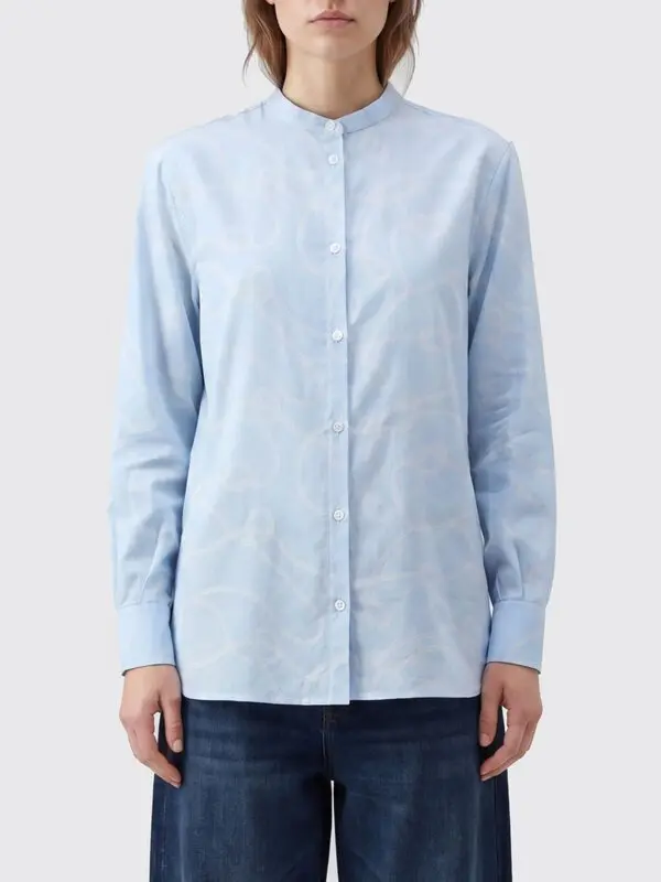 Woolrich Shirt In Satin With Print
