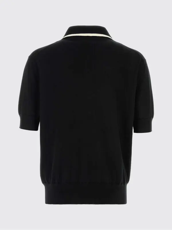 JIL SANDER Cotton Knit Polo Shirt