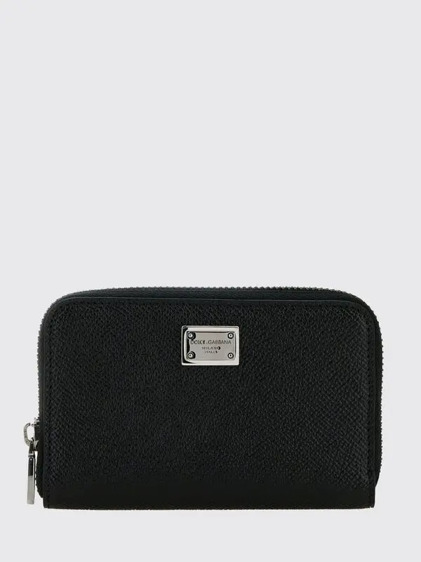 Dolce & Gabbana Grained Leather Wallet