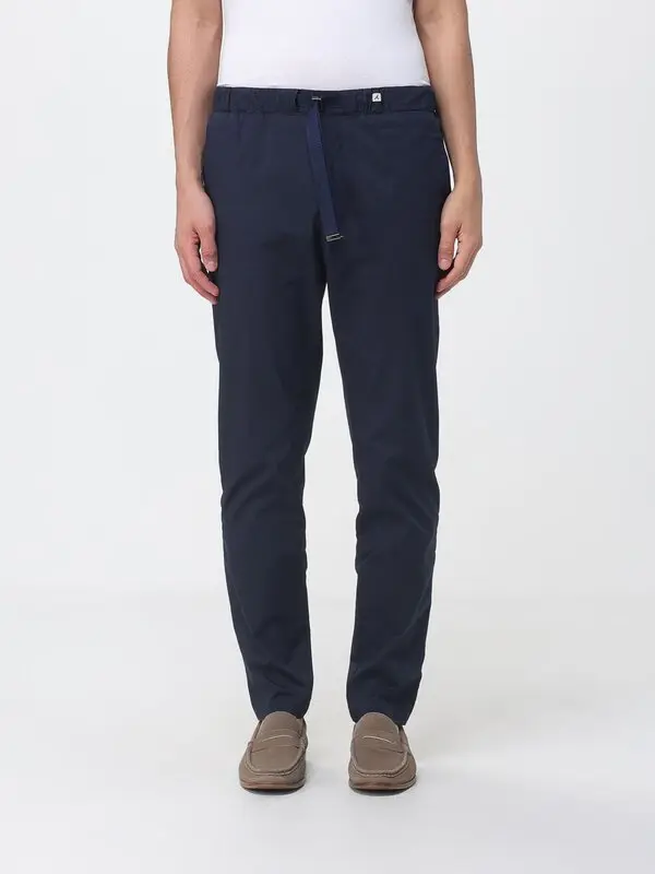 MYTHS Drawstring Cotton Blend Trousers