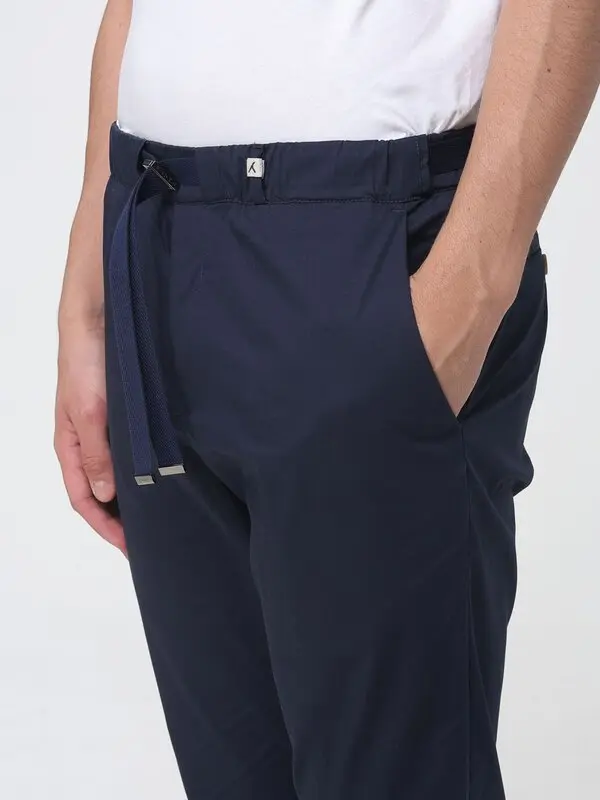 MYTHS Drawstring Cotton Blend Trousers