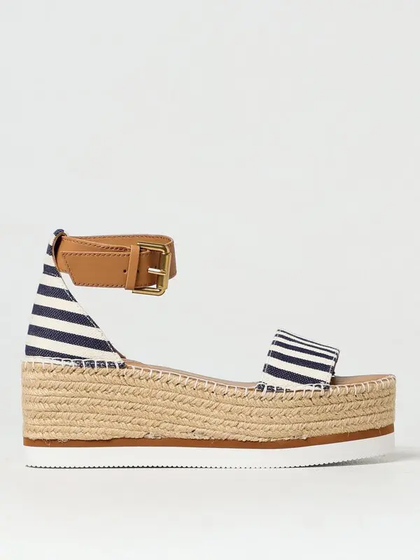 See By Chloé Wedge Shoes Colour - Blue