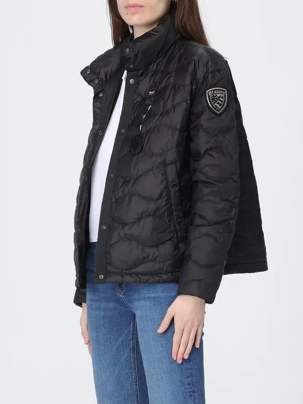 BLAUER. Padded Nylon Down Jacket - Black