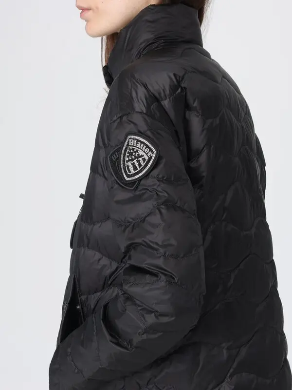 BLAUER. Padded Nylon Down Jacket - Black