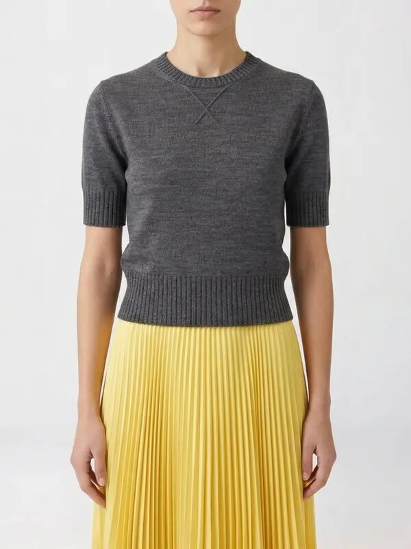JIL SANDER Virgin Wool Knit Top
