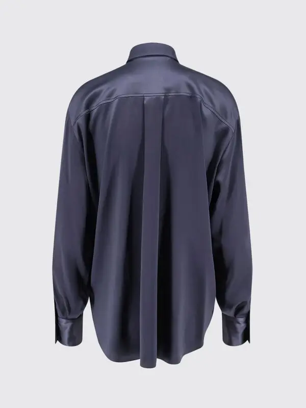 Brunello Cucinelli Classic Silk Shirt - Blue