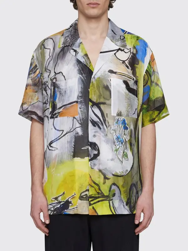 VIVIENNE WESTWOOD Casual Printed Cotton Shirt