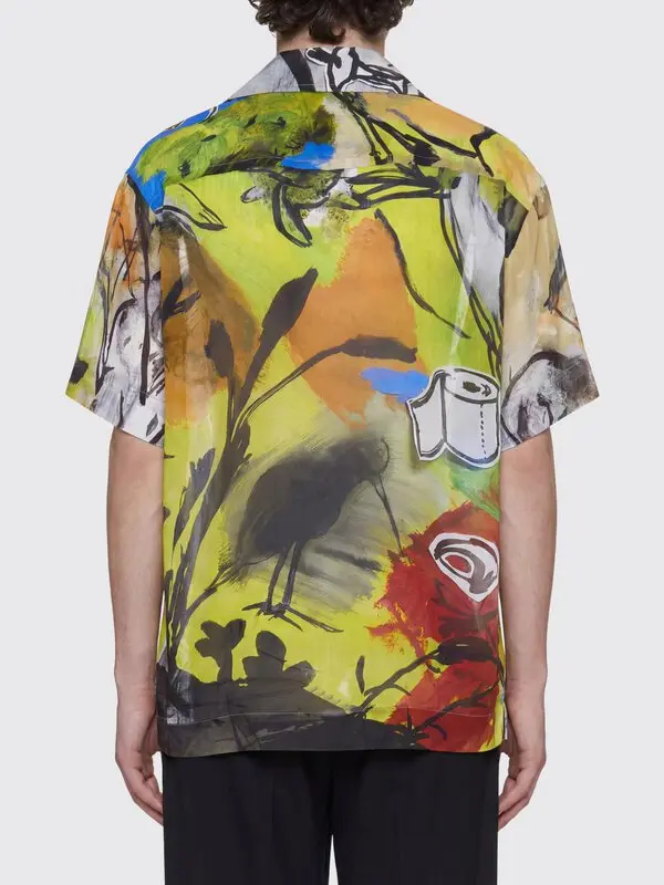 VIVIENNE WESTWOOD Casual Printed Cotton Shirt