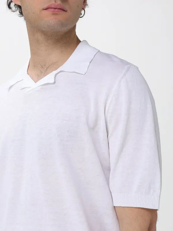Eleventy Knit Polo Shirt