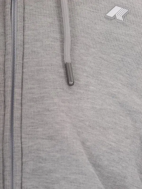 K-WAY Cotton Hooded Sweatshirt - Grey