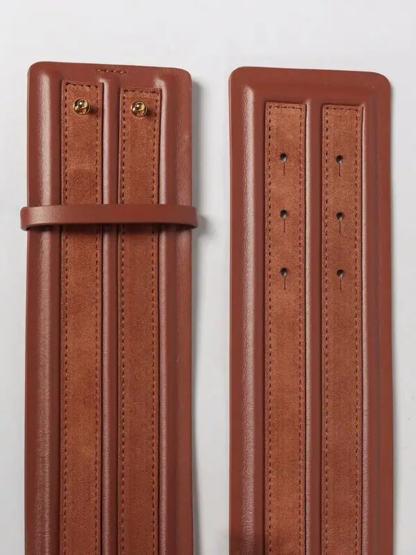 Elisabetta Franchi Leather Belt - Brown