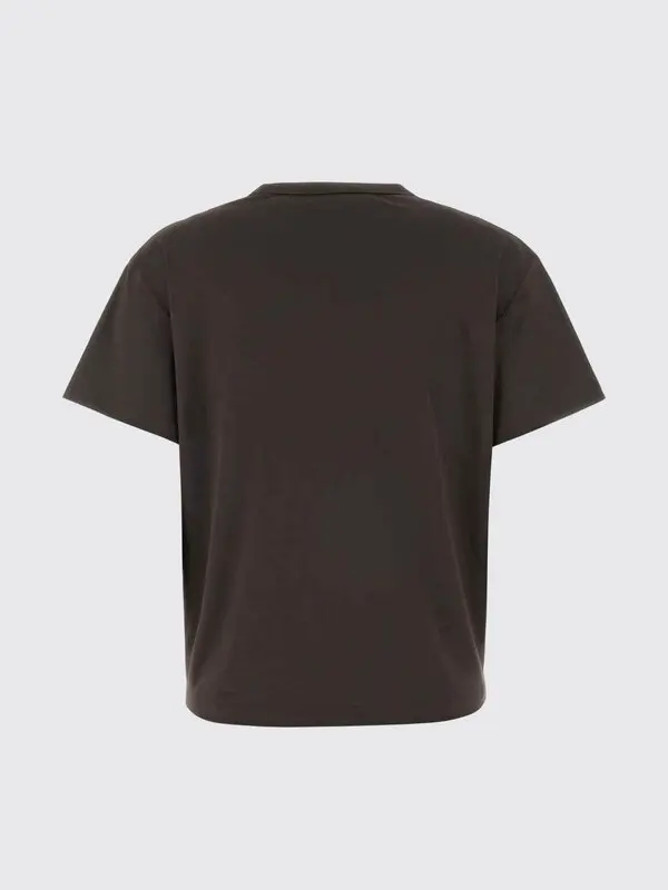 JIL SANDER Polyester T-shirt With Logo - Brown