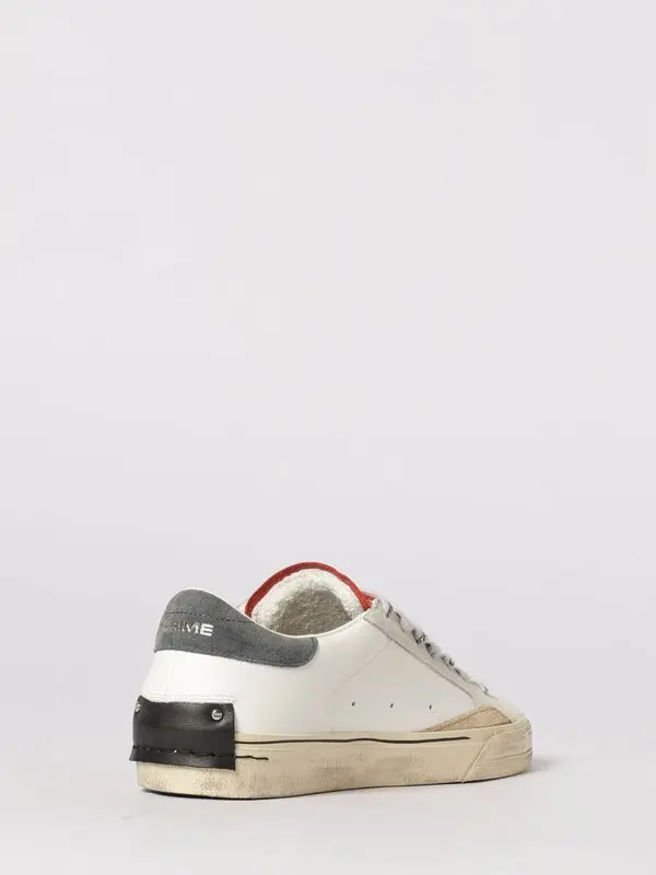 CRIME LONDON Lace-up Leather Sneakers