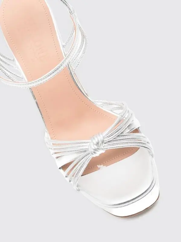 MALONE SOULIERS Lucille Laminated Nappa Sandal