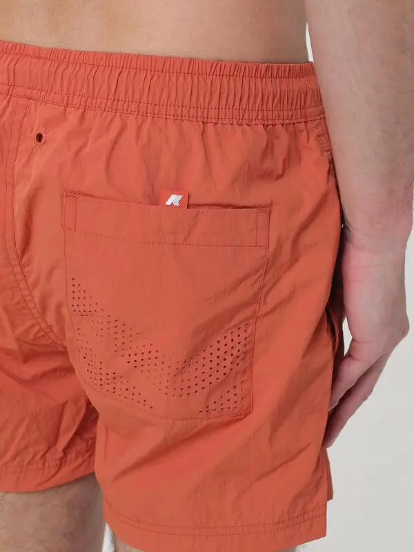 K-WAY Boxer Swim Trunks - Orange