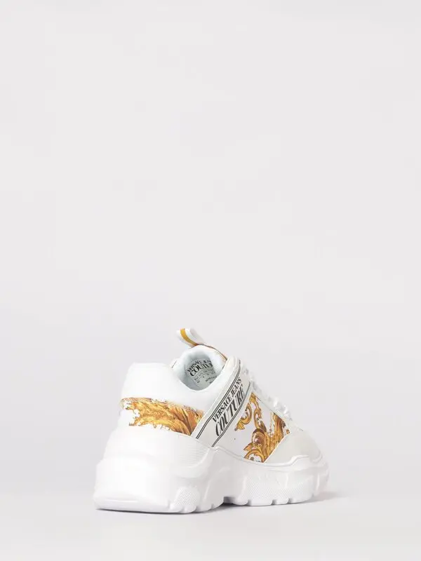 Versace Baroque Print Nylon Sneakers - White