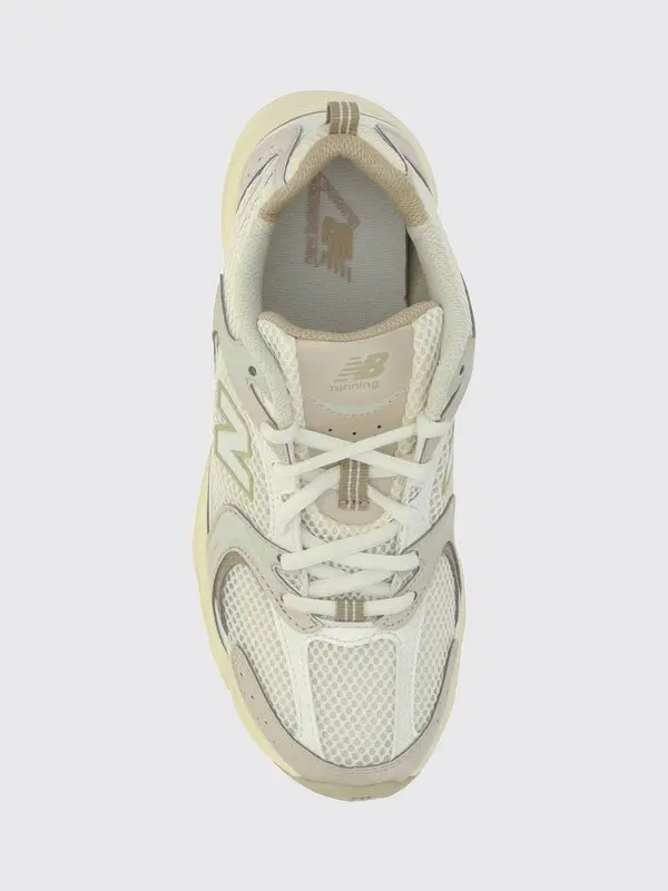 NEW BALANCE 530 Two-tone Mesh And Rubber Sneakers - Beige