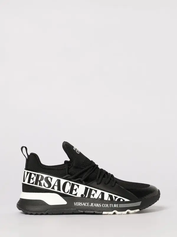 Versace Mesh Sneakers - Black