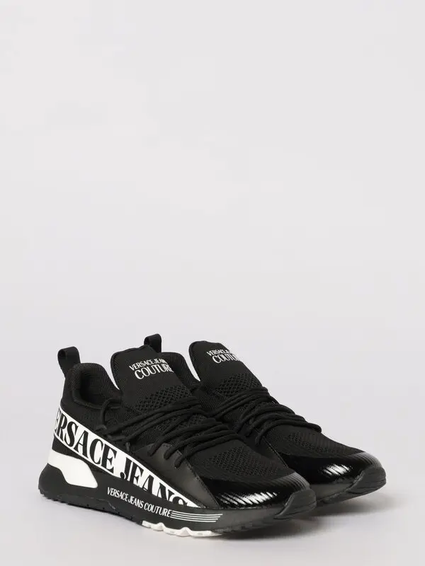 Versace Mesh Sneakers - Black