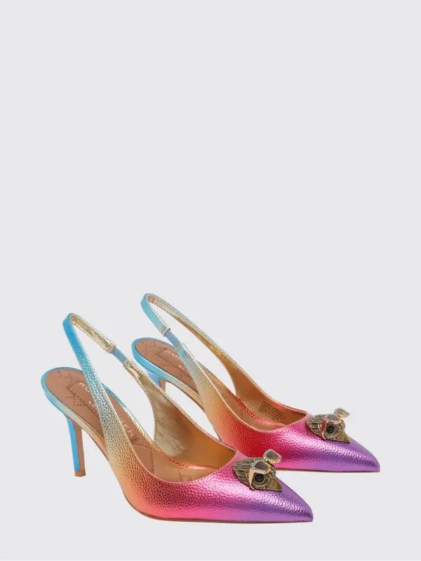 Kurt Geiger Belgravia Grained Leather Slingback