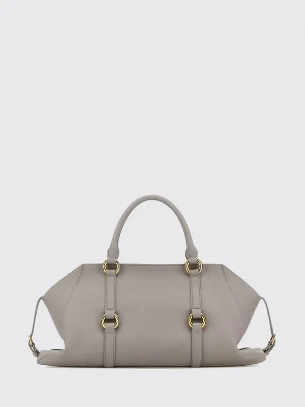 Alexander McQueen Farringdon Leather Bag - Grey