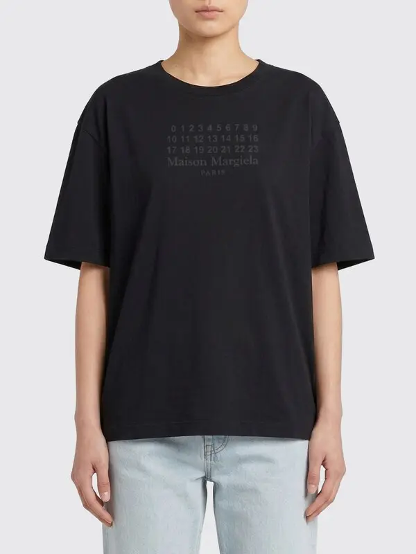 MAISON MARGIELA Cotton T-shirts With Logo